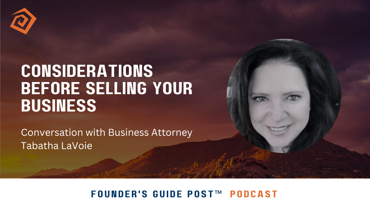 Considerations Before Selling Your Business, a Conversation with ...